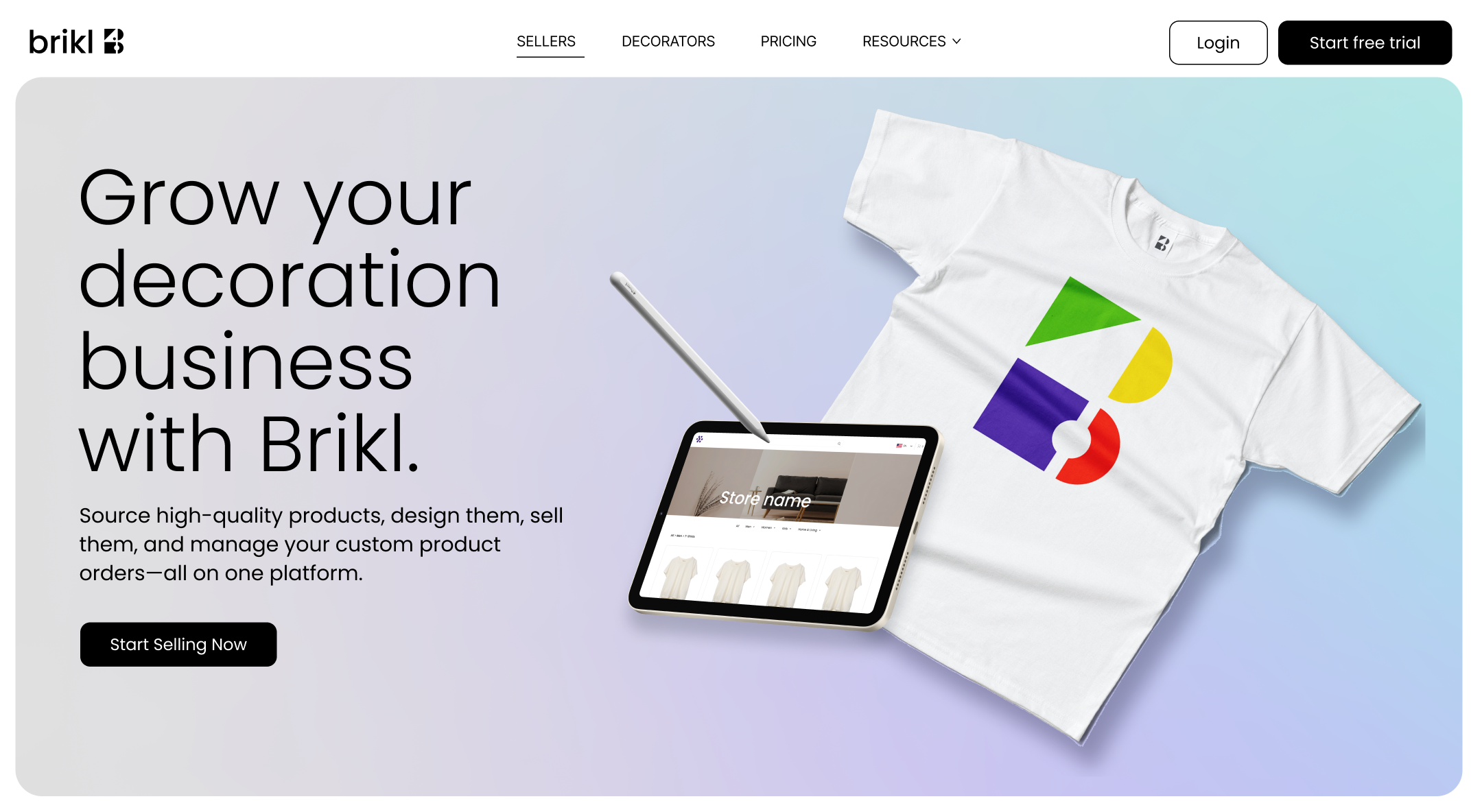 Merch Decorators - Brikl