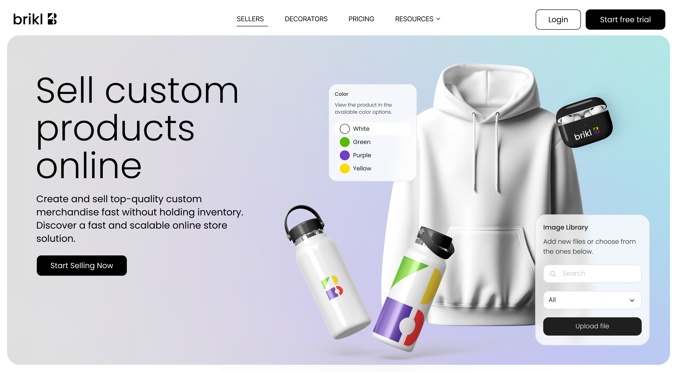 Merch Sellers - Brikl